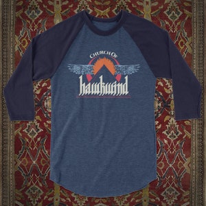 Hawkwind T-shirt Church of Hawkwind Long Sleeve & Raglan - Etsy