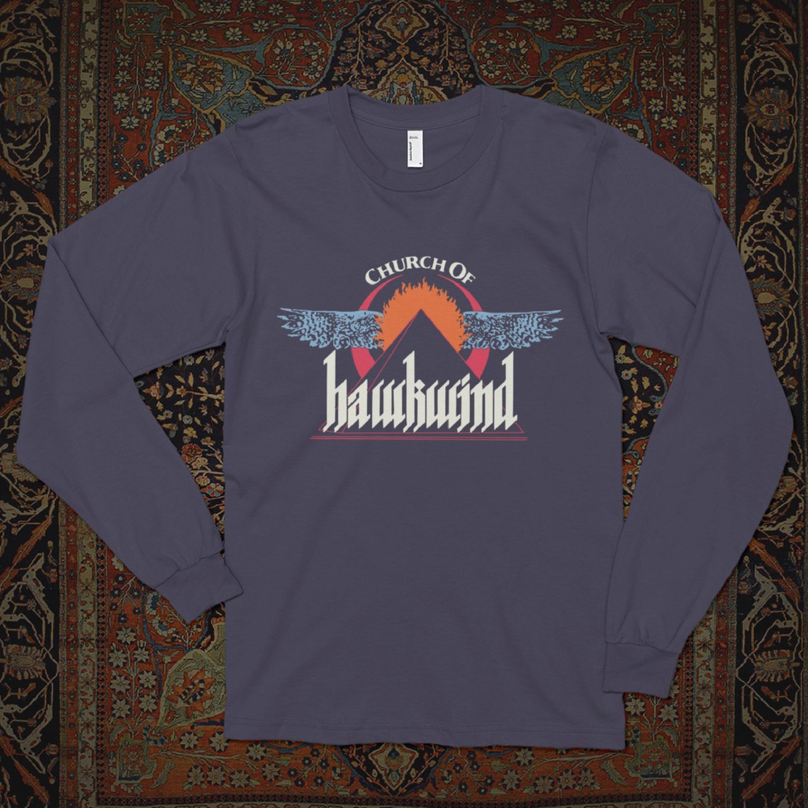 Hawkwind T-shirt Church of Hawkwind Long sleeve & Raglan | Etsy
