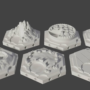 3D Print STL Files for the 3d, Magnetic Game Board Compatible With ...