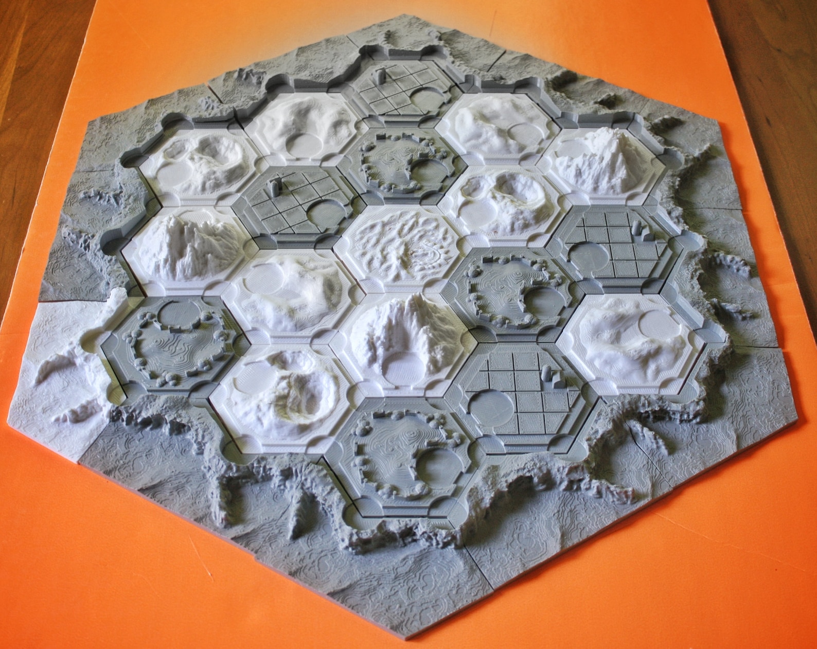 Custom 3D Print, Magnetic Game Board for Settlers of Catan - Etsy