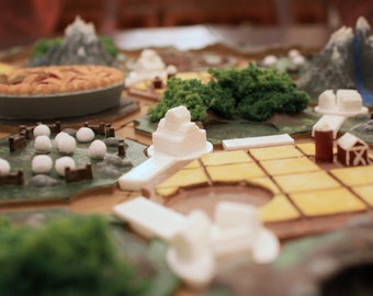 Custom 3D Print, Magnetic Game Board for Settlers of Catan - Etsy