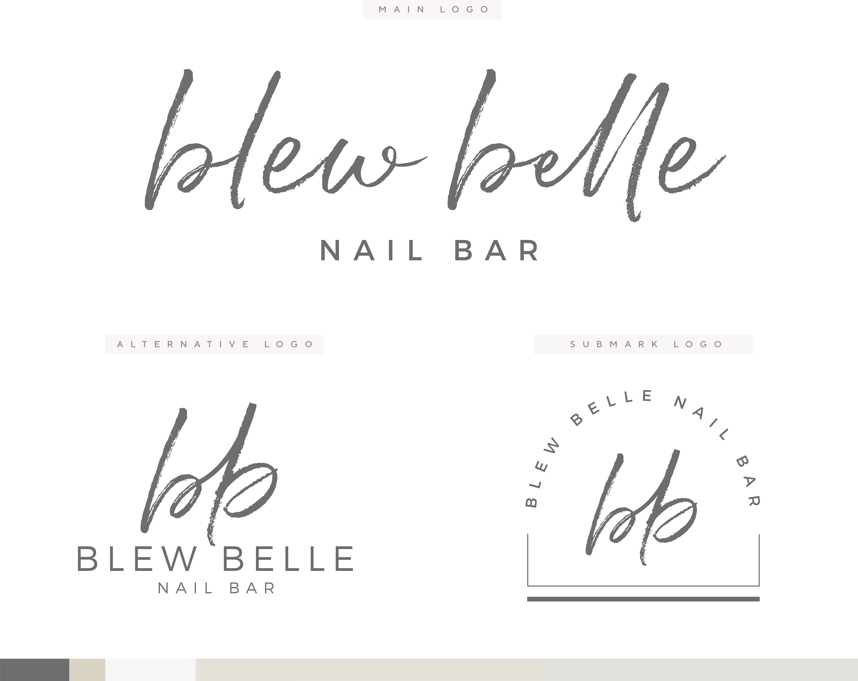 Nail Artist Logo Design Nail Extension Logo Nail Studio | Etsy