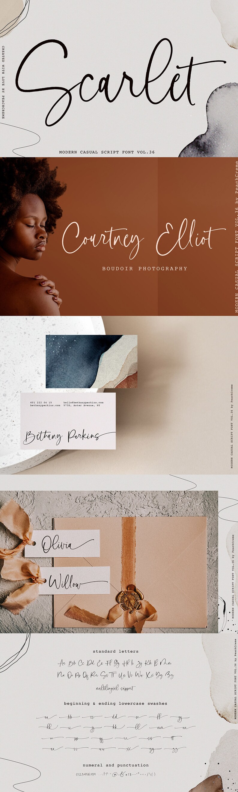 Calligraphy Font Modern Calligraphy Heart Fonts Wedding | Etsy