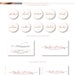 Rose Gold Branding Package Photography Logo Premade - Etsy