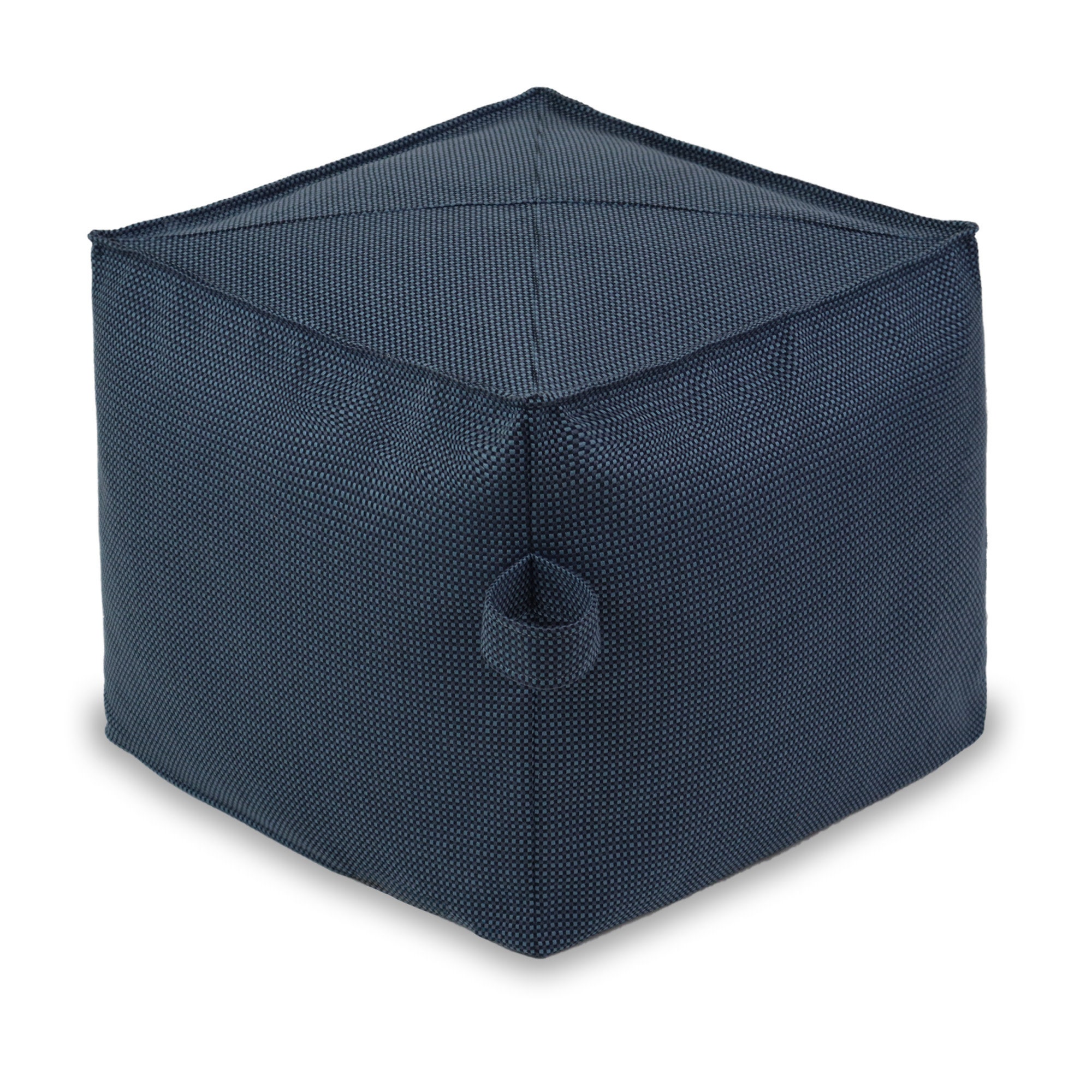 Modern Bohemian Unstuffed Square Pouf Cover Only Elegant Cotton ...