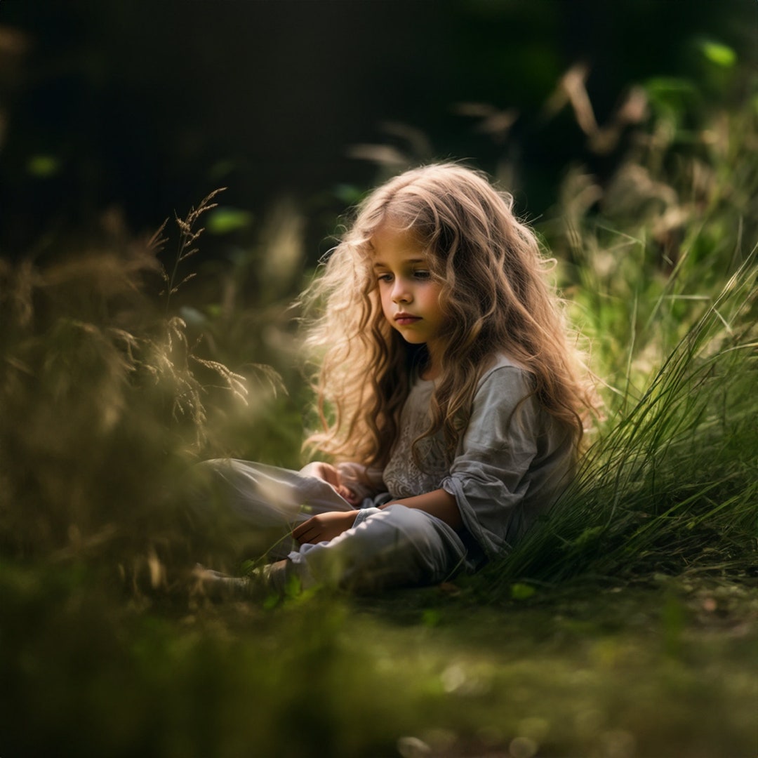 Grass, Soft Forest Background, Dreamlike, Backdrop, Digital, Nature ...