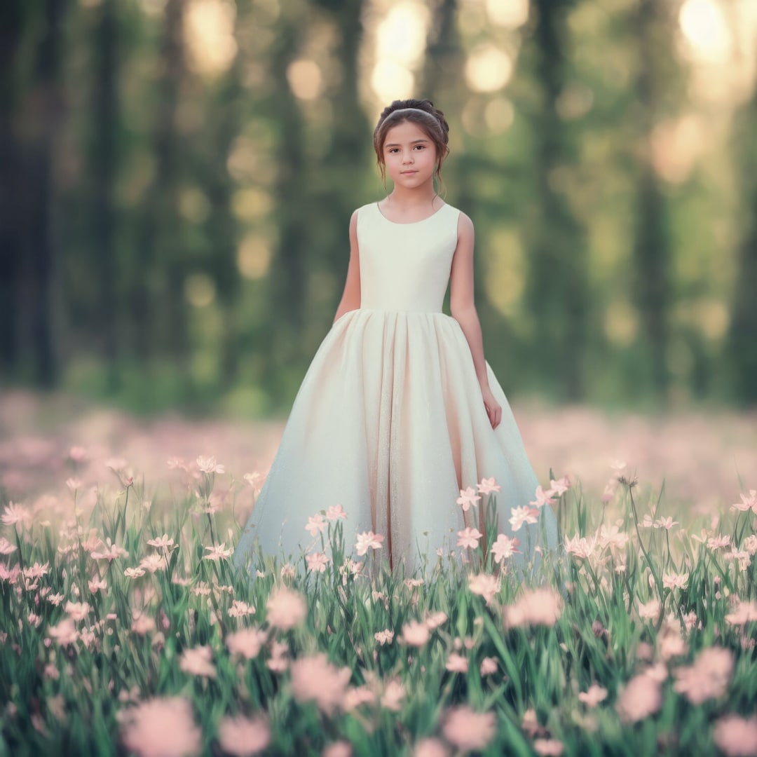 Field of Flowers, Backdrop, Digital, Child Photo, Newborn, Baby ...