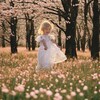 Field With Pink and White Flowers, Digital Backdrop, Child Photo ...