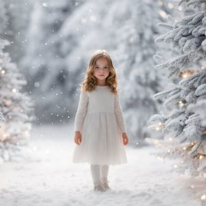 Christmas Forest Background, Child Photo, Baby Photography, Portrait ...