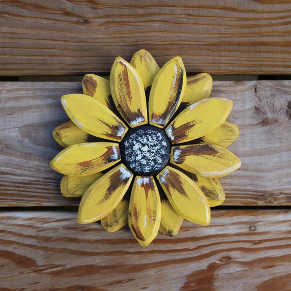 Sunflower Wood Sign - Etsy