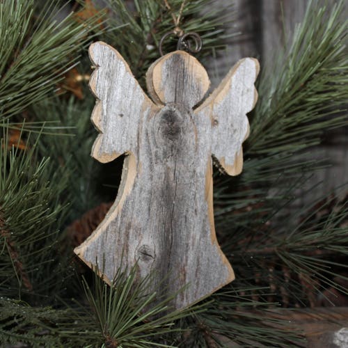 Primitive Wood Angel Ornament Rustic Wood Angel Farmhouse - Etsy