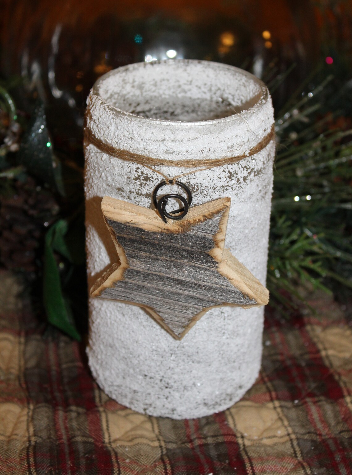 Primitive Wood Star, Rustic Wood Star, Farmhouse Star Ornament. Country ...