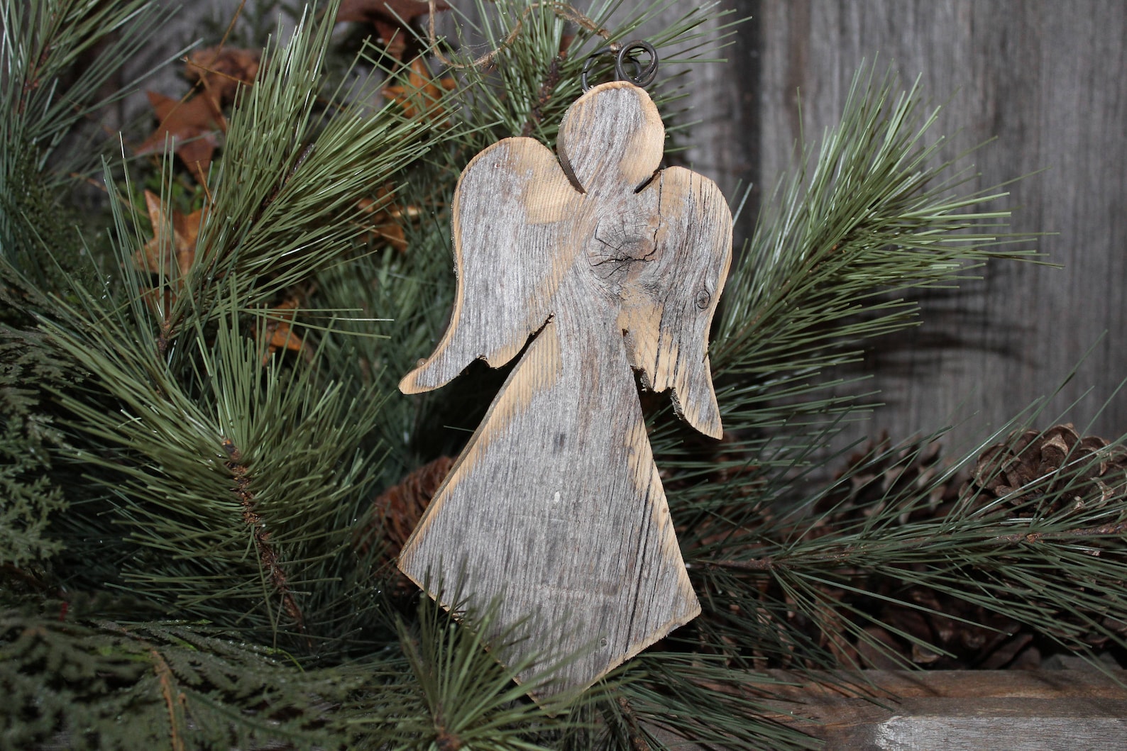 Primitive Wood Angel-rustic Wood Angel-farmhouse Angel-modern Country ...
