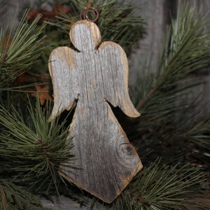 Primitive Wood Angel-rustic Wood Angel-farmhouse Angel-modern Country ...