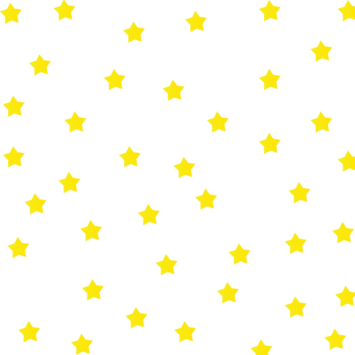 Small Yellow Star Paper - Etsy