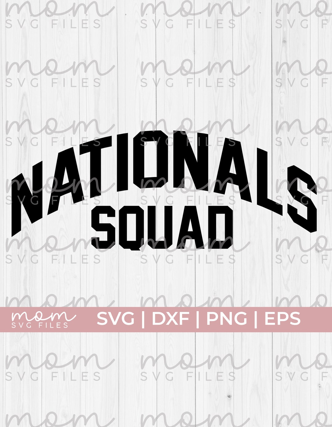 Nationals Squad Svg Nationals Svg Cheerleader Svg Cheer - Etsy