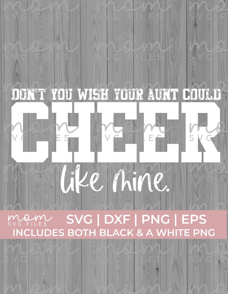 Cheer Aunt Svg Png, Cheer Auntie Svg Png, Funny Cheer Aunt Svg ...