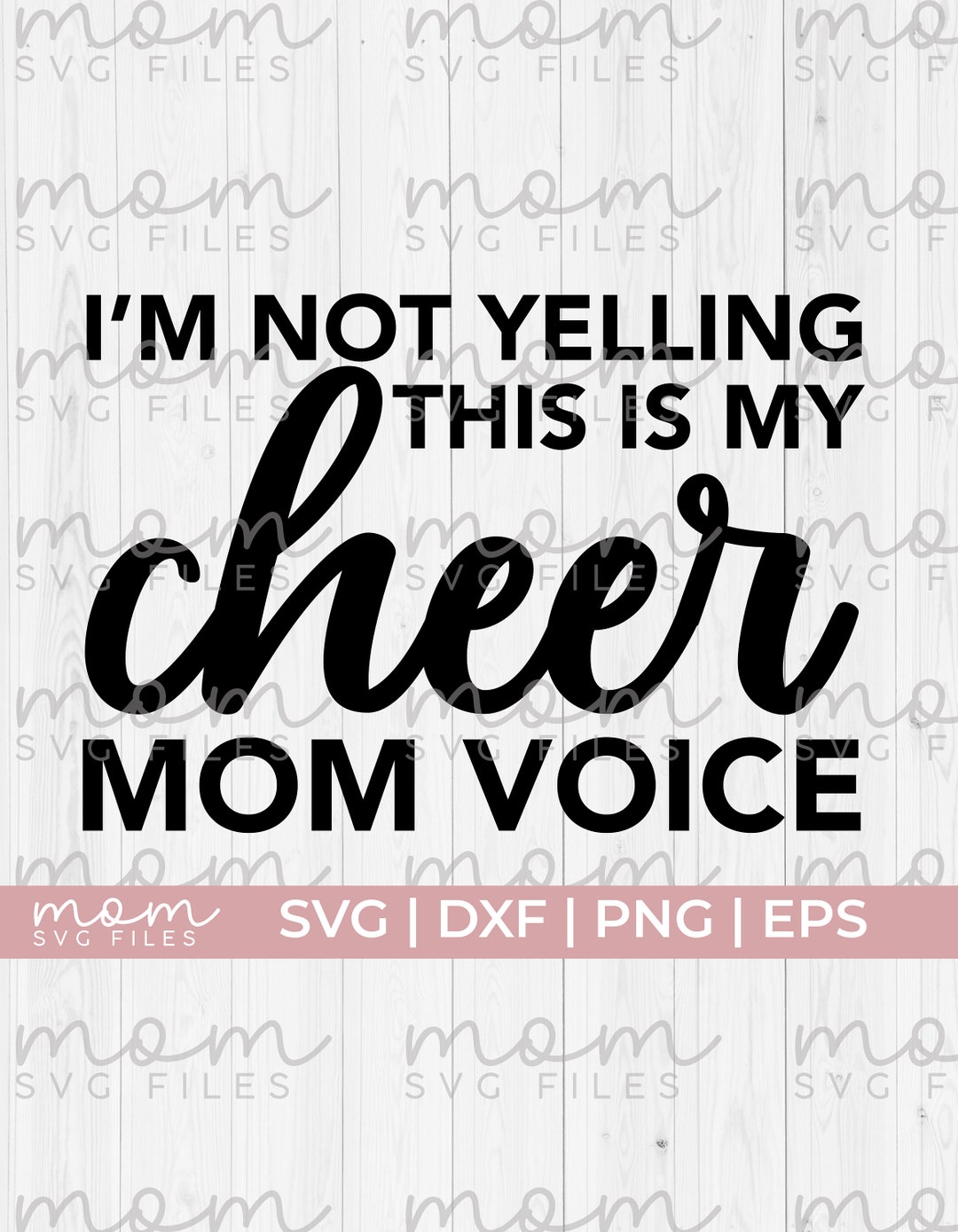 Cheer Mom Svg, Cheer Mom Shirt Svg, I'm Not Yelling Svg, Cheer Mom Life ...