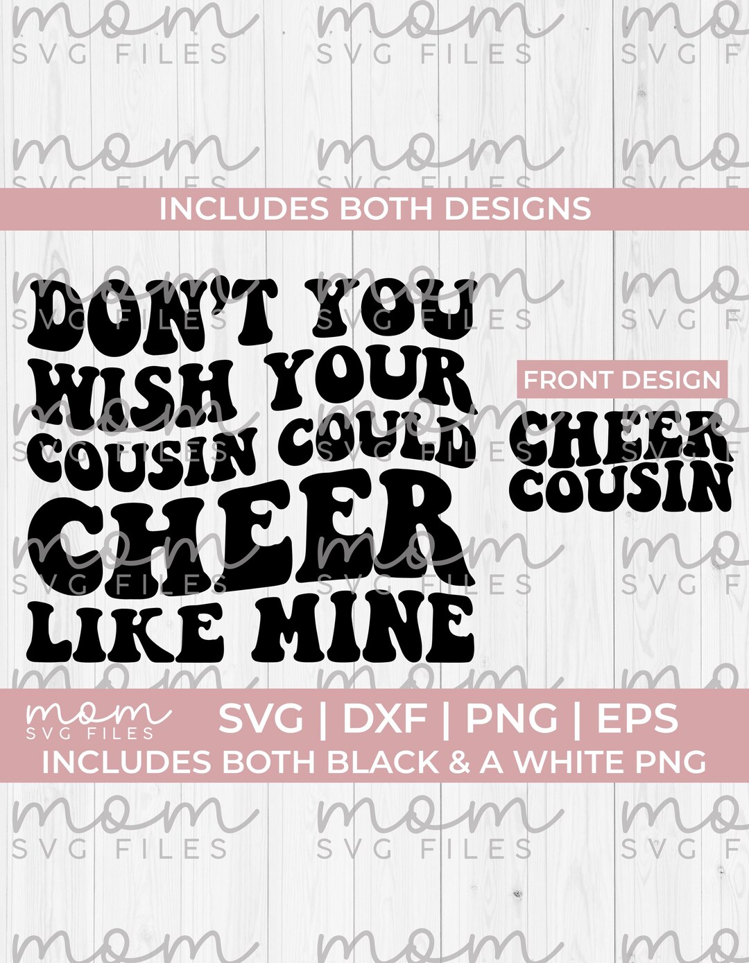 Cheer Cousin Svg Png, Cheer Cousin Shirt Svg, Dont You Wish Your Cousin ...