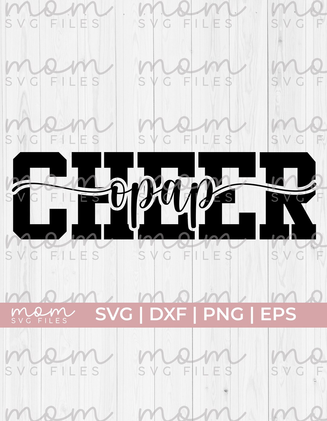 Cheer Opap Svg Cheer Papa Svg Cheer Grandpa Svg Cheerleader - Etsy