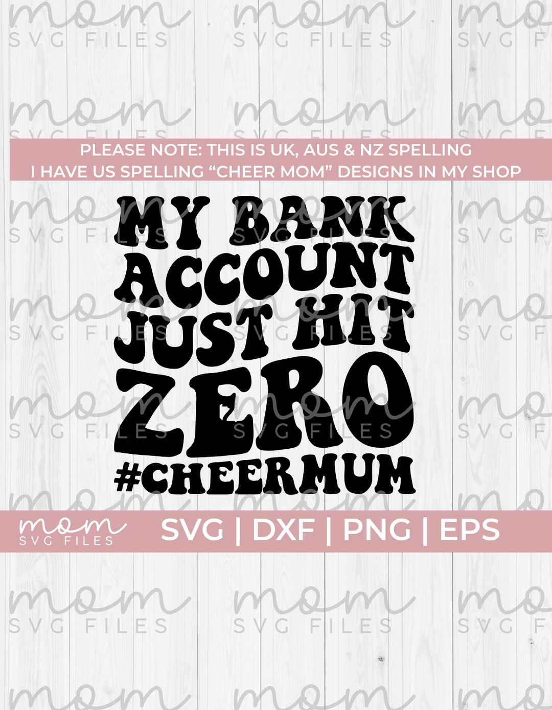 Cheer Mum Svg, My Bank Account Svg, Cheer Mama Svg, Cheer Mom Shirt Svg ...