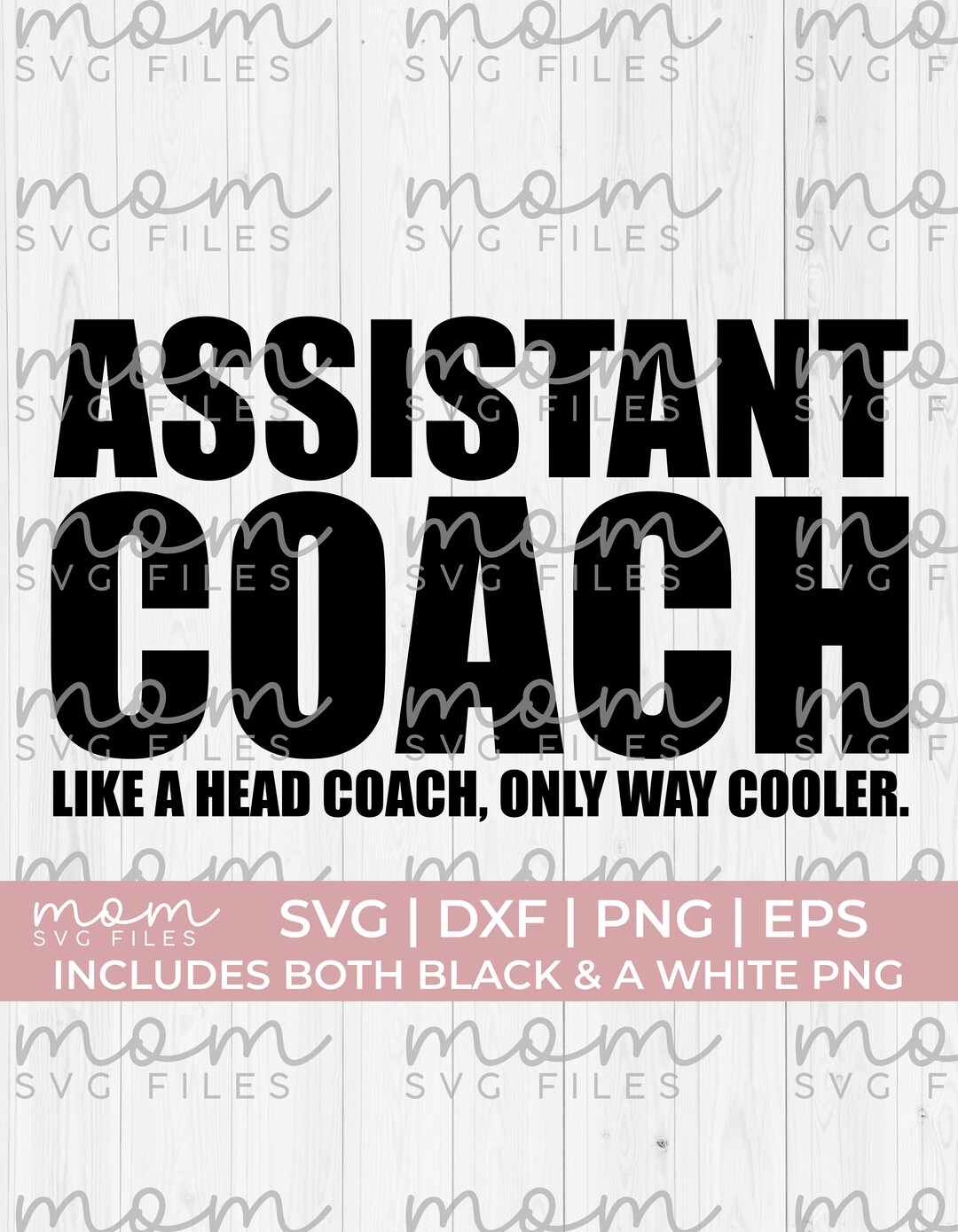 Assistant Coach Svg Png, Funny Coach Svg, Coach Shirt Svg, Football ...