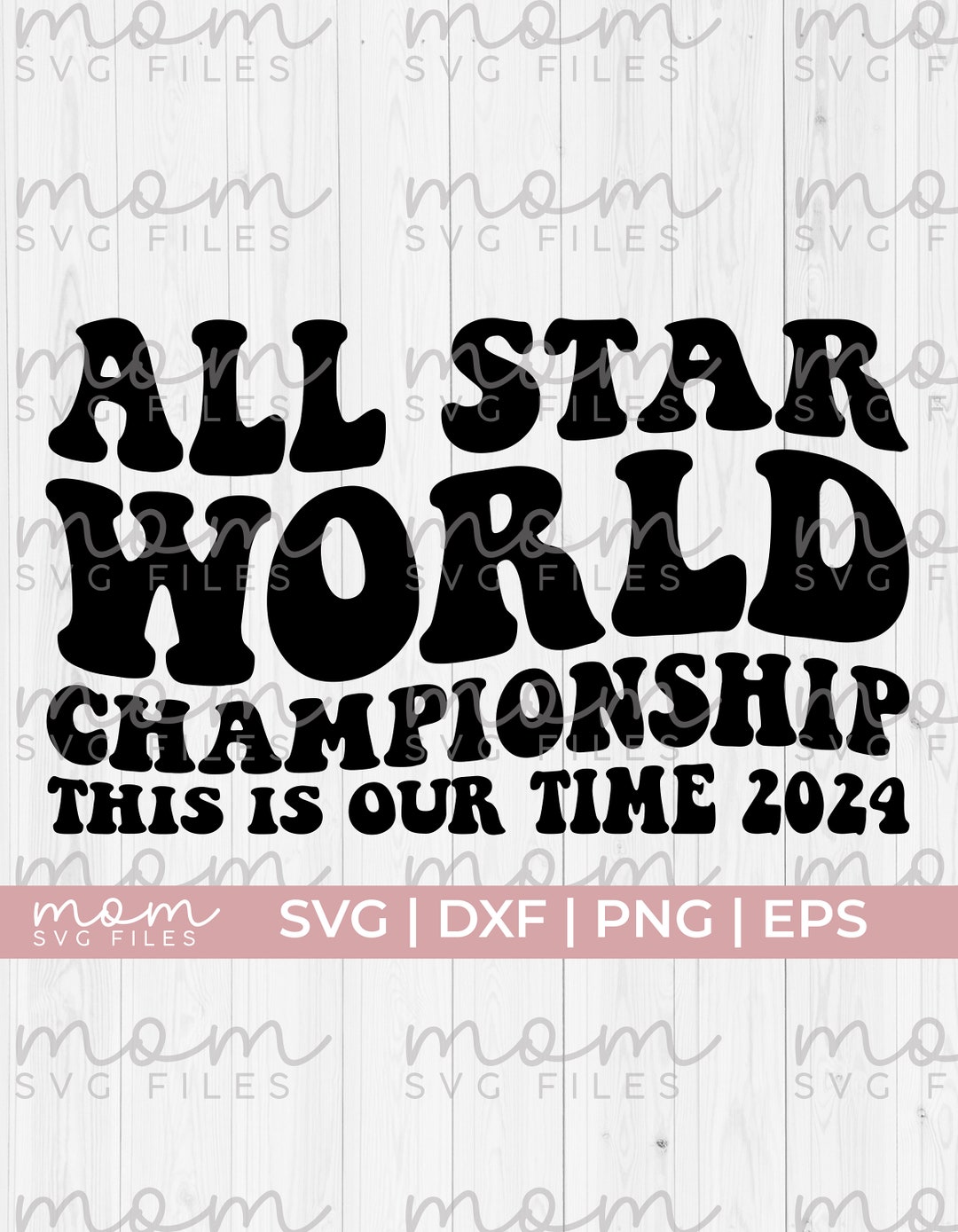 All Star Svg, All Star World Championship Svg, Cheer All Star Svg ...