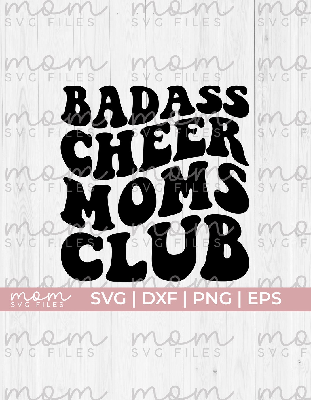 Cheer Mom Svg, Badass Cheer Moms Club Svg, Funny Cheer Mom Svg, Cheer ...