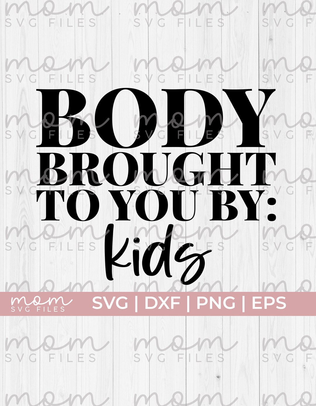 Sarcastic Svg Postpartum Svg Body Brought to You by Svg - Etsy
