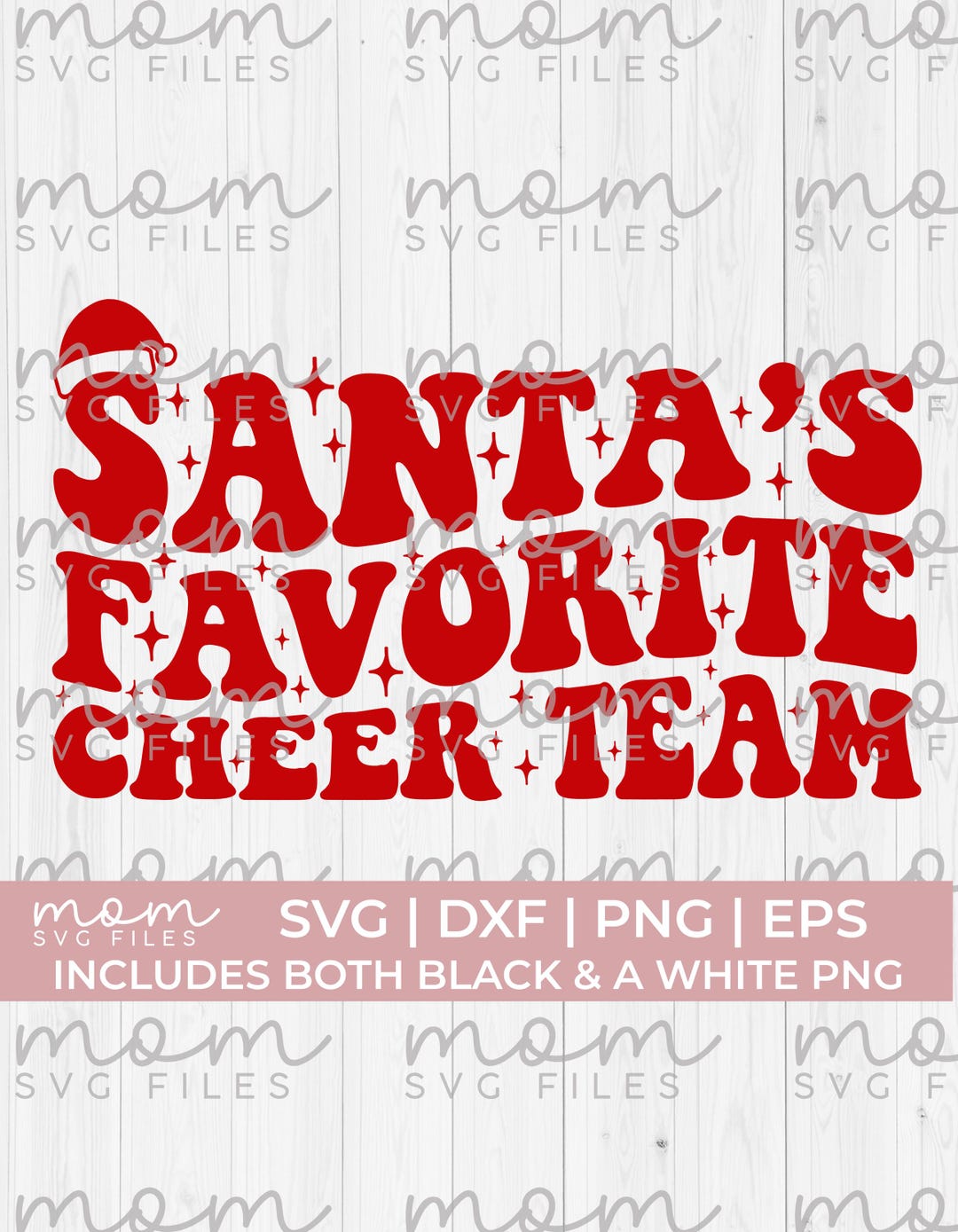 Santa's Favorite Cheer Team Svg Png, Christmas Cheer Shirt Svg ...
