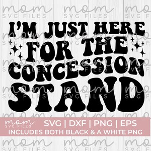 Concession Stand Svg, Sports Mom Svg Png, Baseball Sister Svg ...