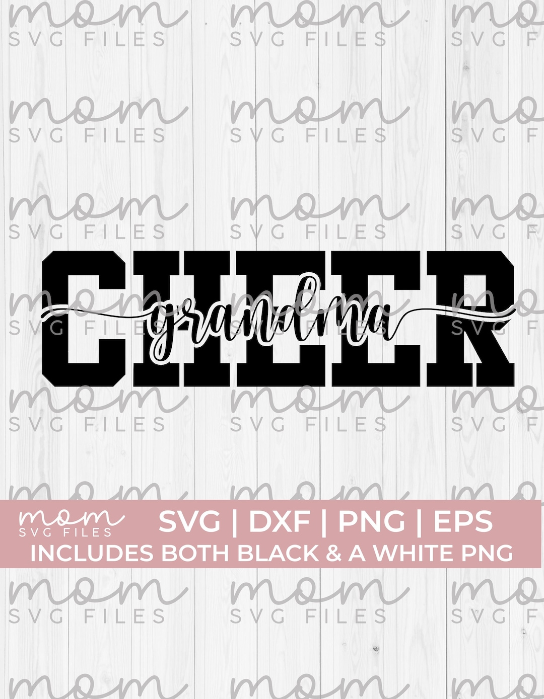 Cheer Grandma Svg Png, Cheer Nana Svg, Cheerleader Svg, Cheer Bow Svg ...