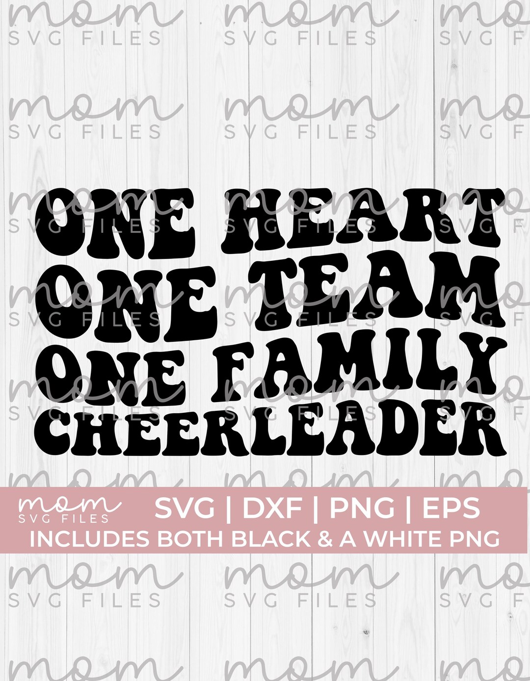Cheerleader Svg Png, One Heart One Team Svg, Cheer Shirt Svg Png, Cheer ...