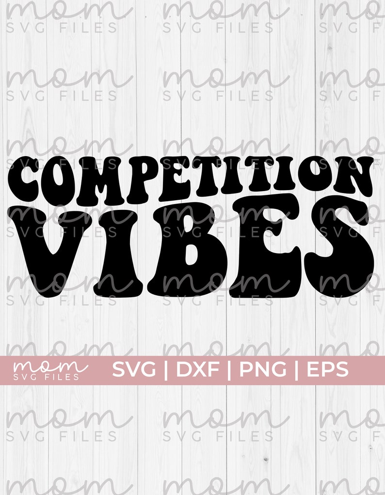 Cheerleader Svg Competition Vibes Svg Cheer Shirt Svg - Etsy