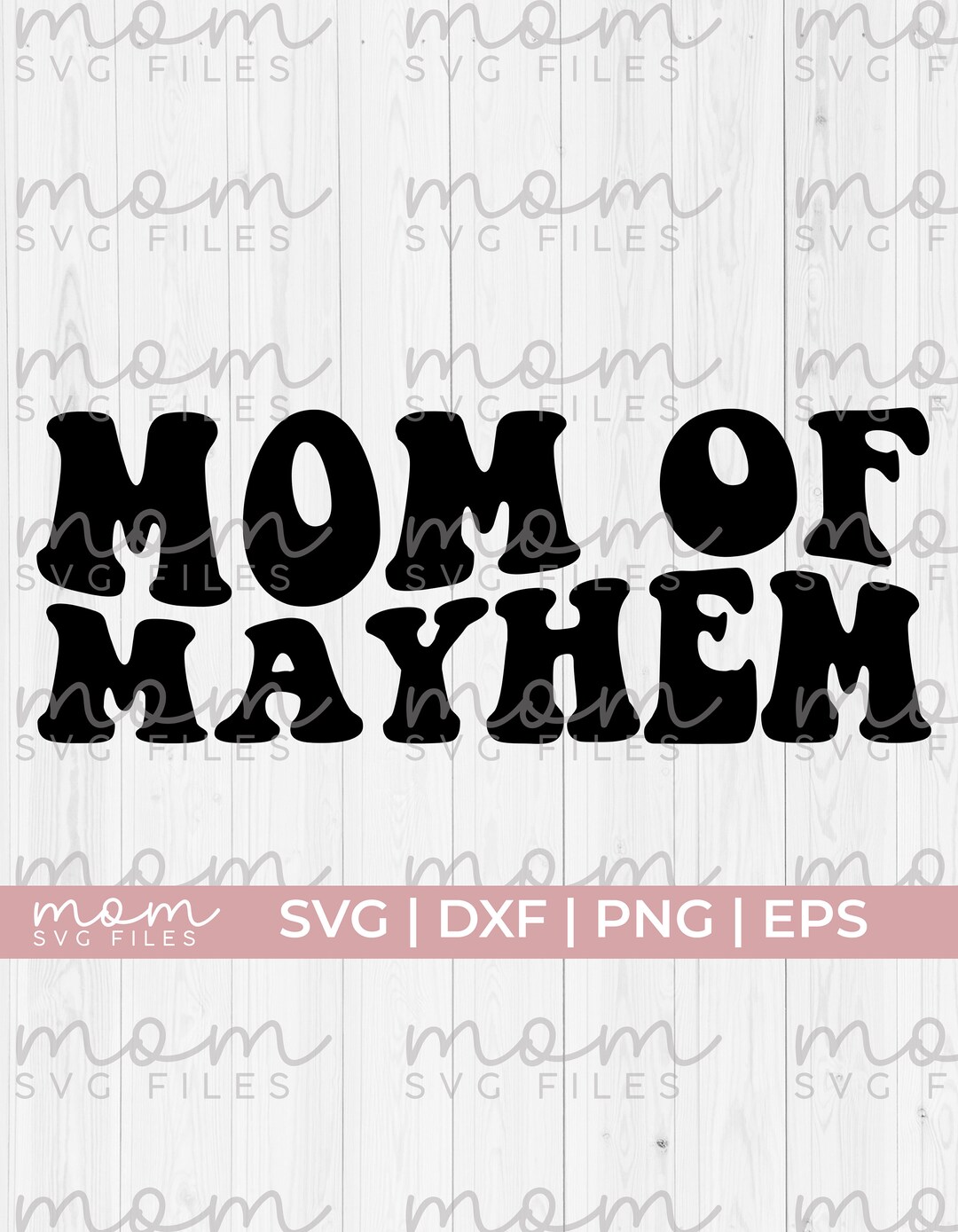 Mom of Mayhem Svg Mom Life Svg Motherhood Svg Funny Mom - Etsy