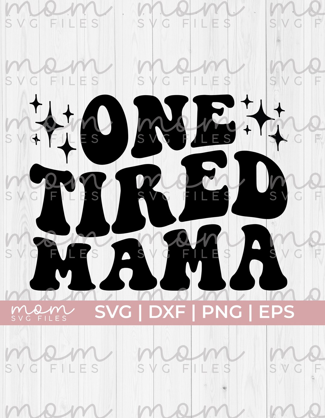 Motherhood Svg One Tired Mama Svg Sleepy Mom Svg Be Kind - Etsy