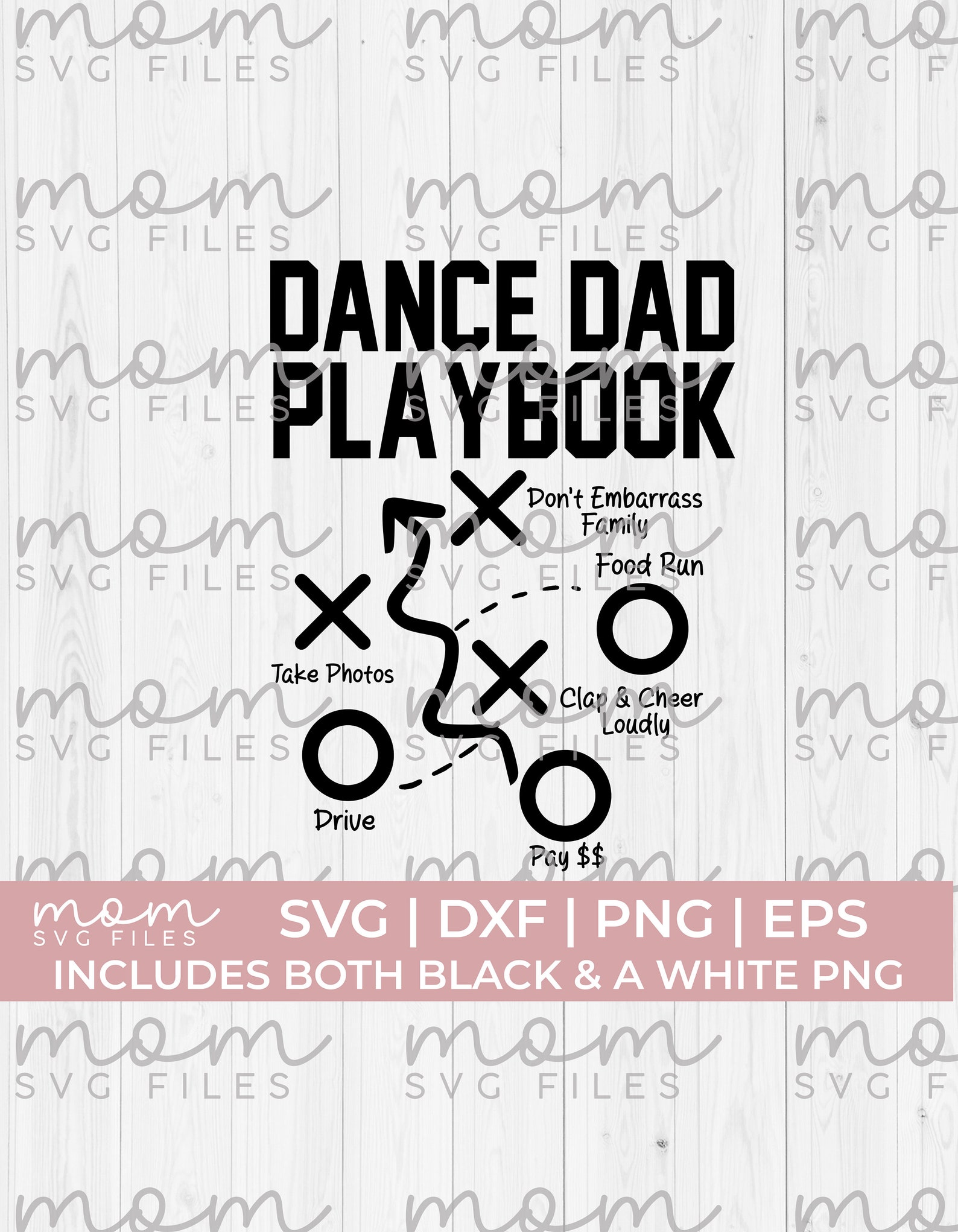 Dance Dad Playbook Svg, Dance Dad Svg Png, Dance Dad Shirt Svg, Funny ...
