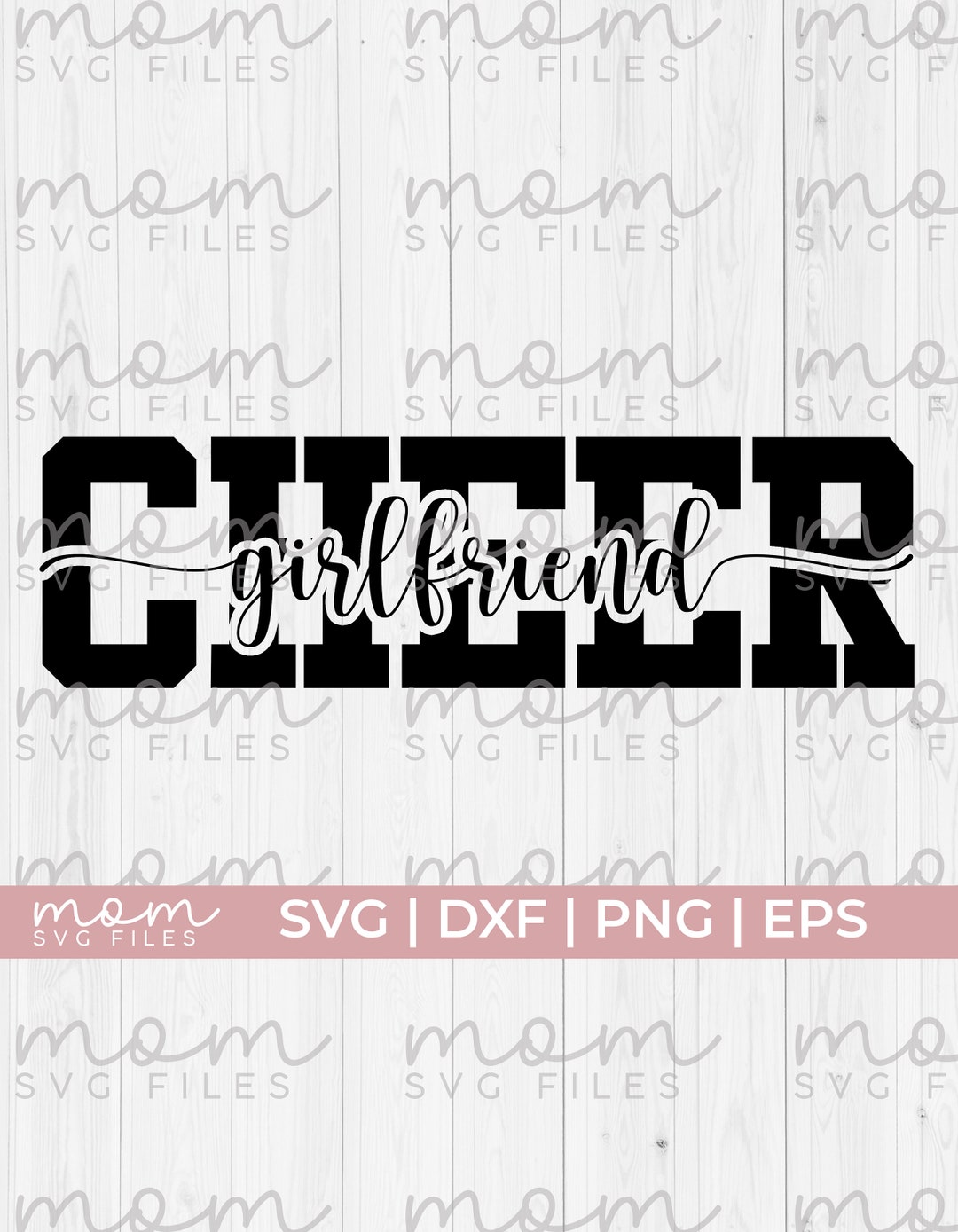 Cheer Girlfriend Svg Cheer Gf Svg Cheer Life Svg Love to - Etsy