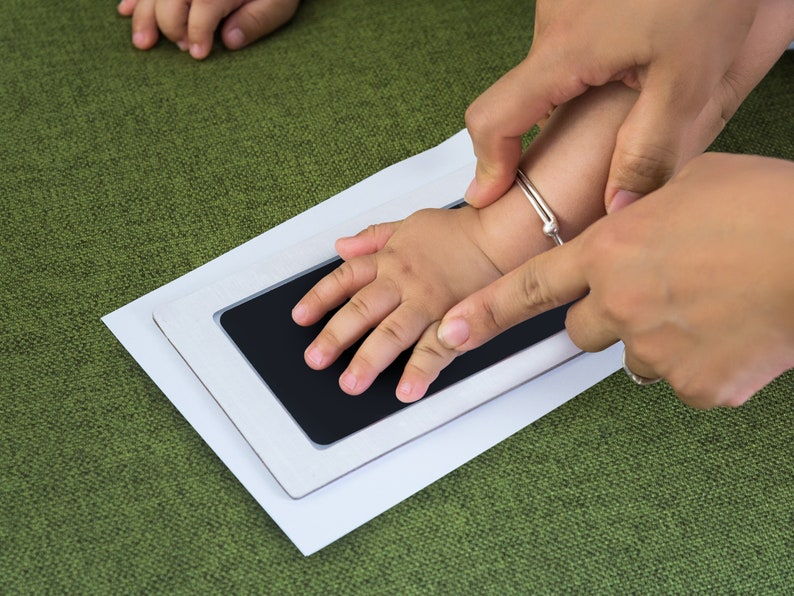Premium No-mess Ink Baby Footprint & Handprint Ink Pad Safe - Etsy