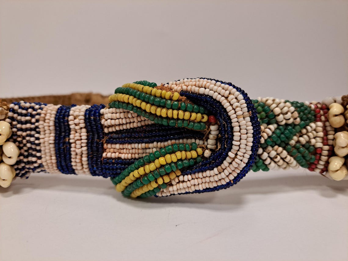 Kuba Congo Tribe Ritual Belt - Etsy