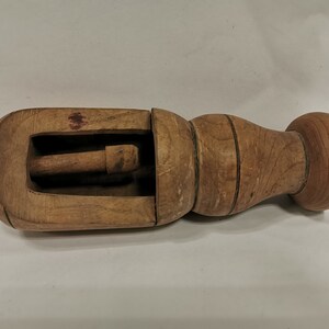 Vintage Wooden Wine Bottle Corker, Corking Tool , Cork Device for Wine ...