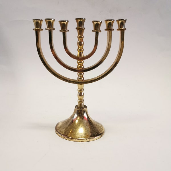 Brass Menorah - Etsy
