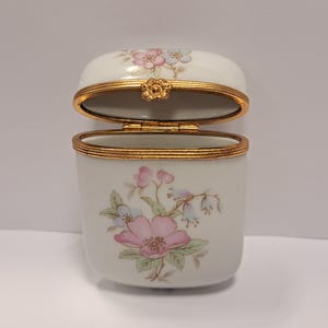 Vintage Limoges France Porcelain Trinket Box , - Etsy