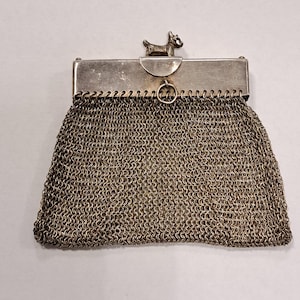 Antique Sterling Silver Coin Purse, 1920s - Etsy