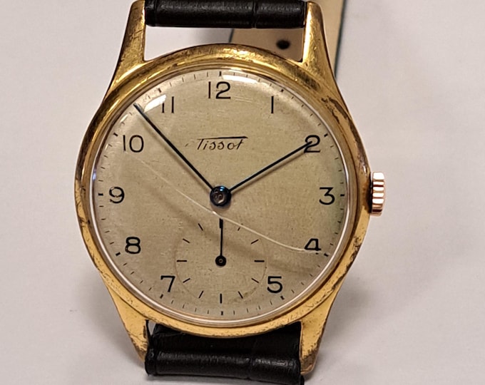 Vintage Tissot Swiss Mechanical Men's Wristwatch, Circa 1930 - Etsy