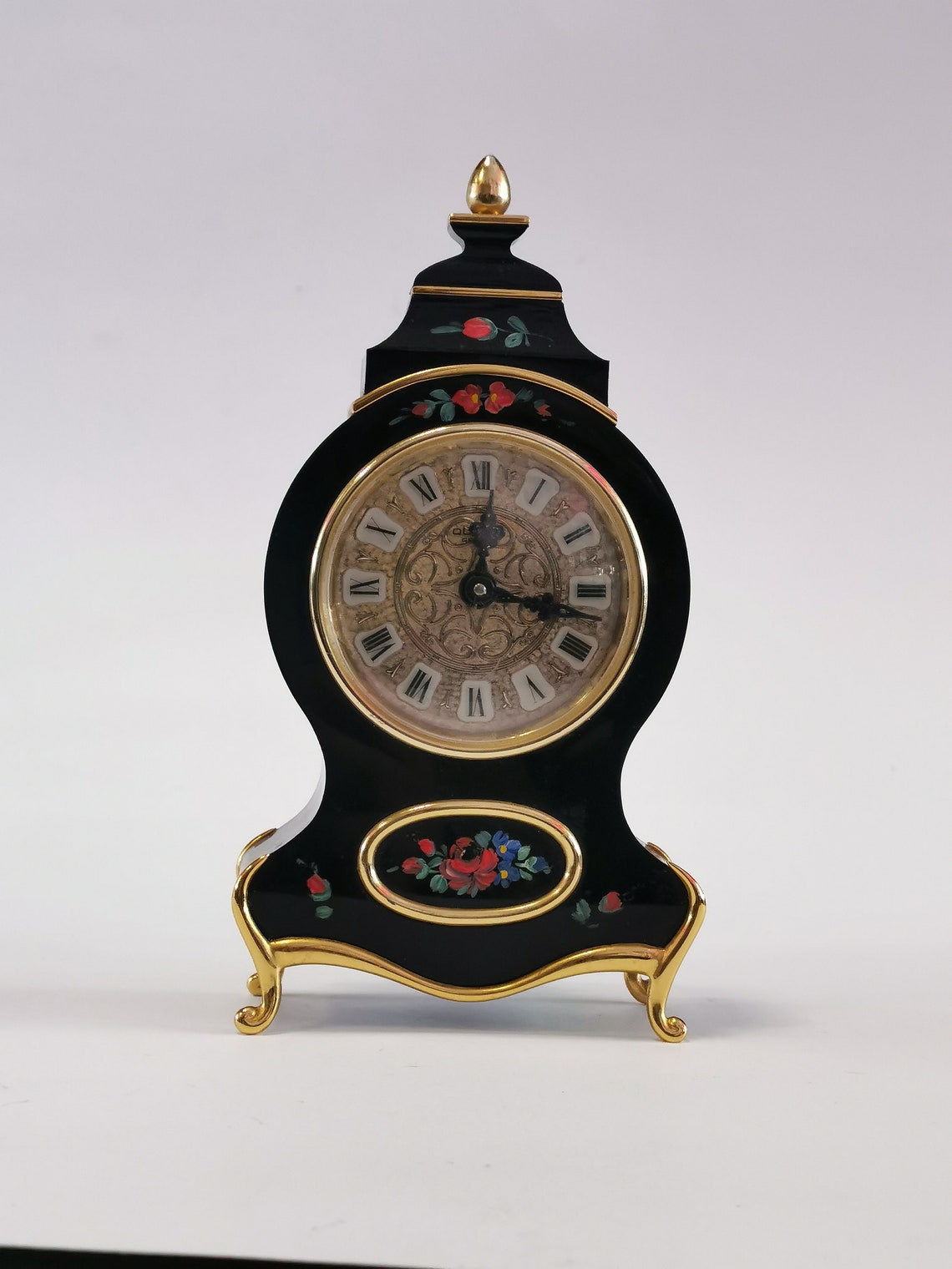 Vintage Table or Mantel Clock Manufactured Mini - Etsy