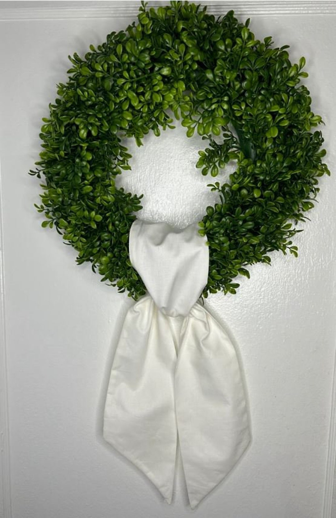 Wreath Sash, Solid Cotton Wreath Sash, Blank Wreath Sash - Etsy