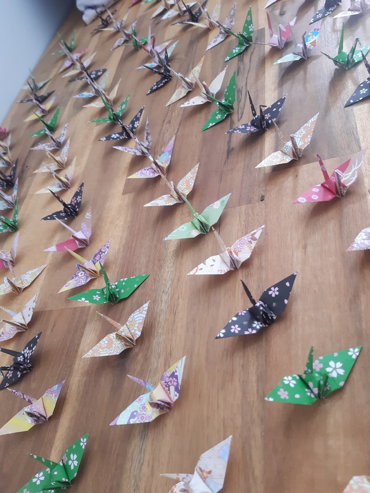 1000 Origami Cranes 3 Japanese Print Origami Paper - Etsy Australia