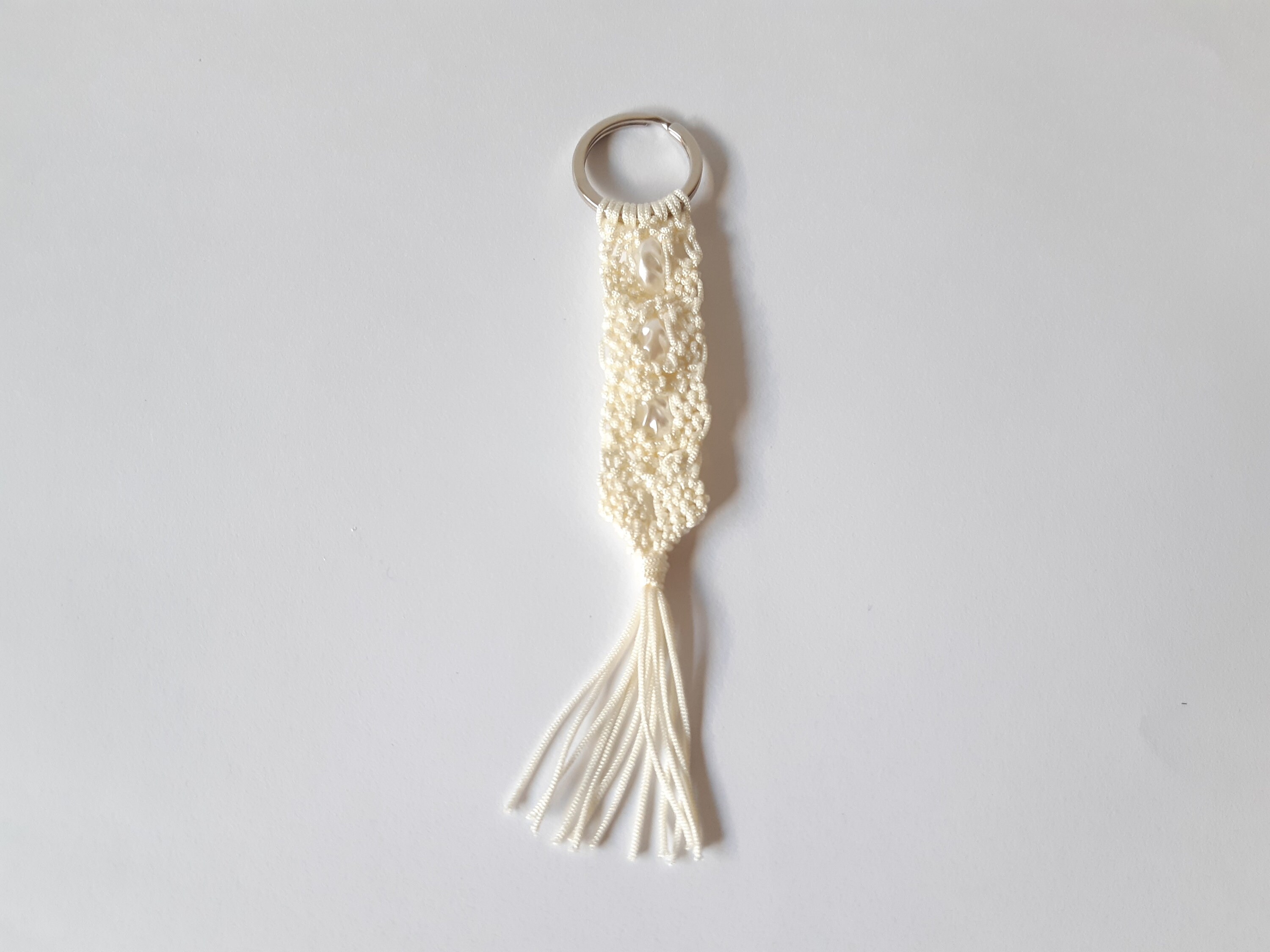 Free Shipping Macrame keyring keyring Key Ring Key Fob - Etsy.de