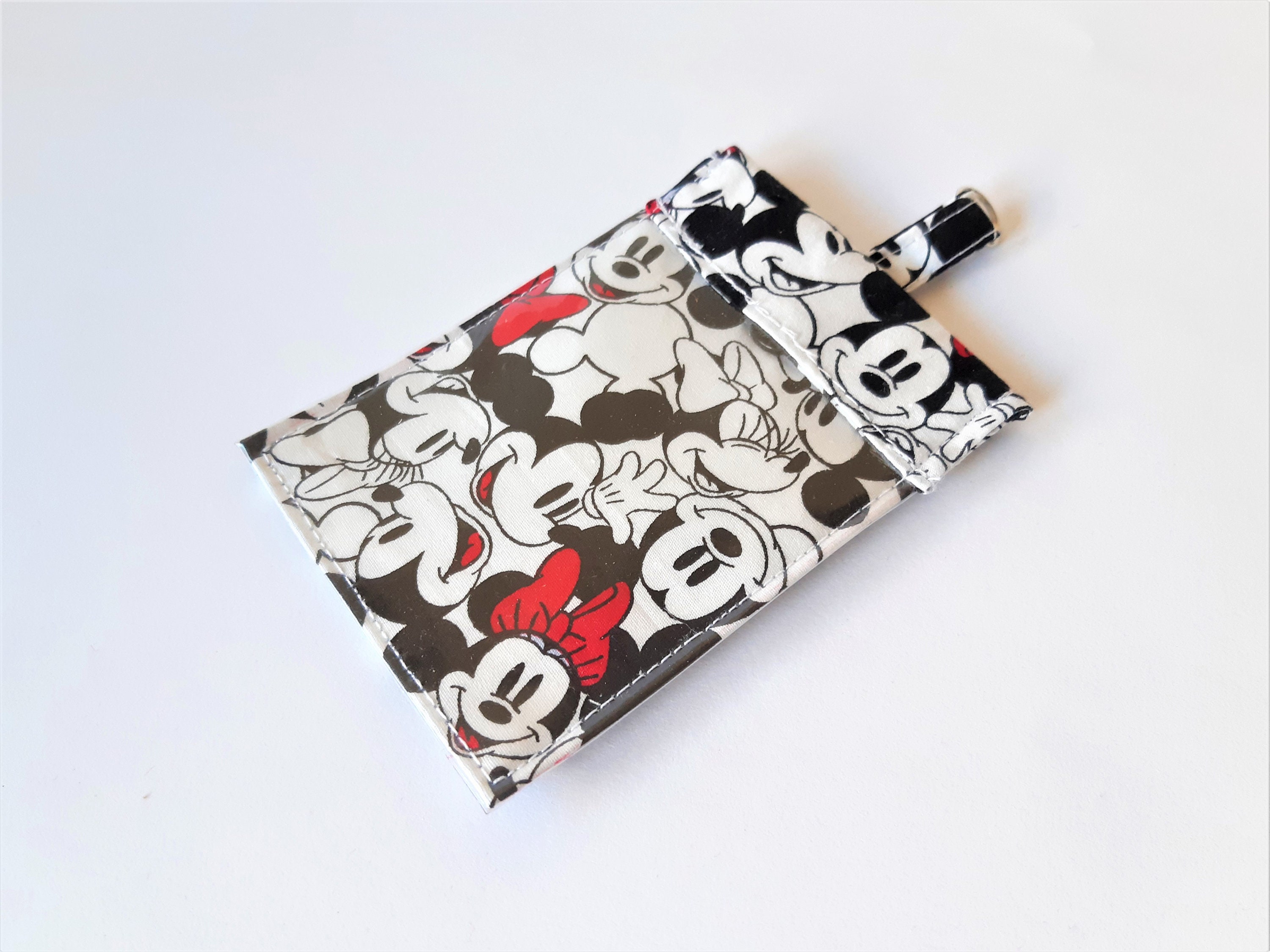 Mickey Mouse ID Badge With Lanyard Option, ID Holder, Handmade Lanyard ...